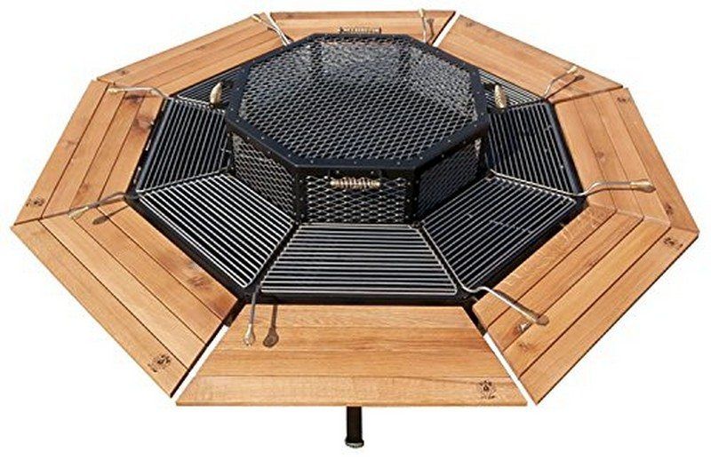 Parrilla Octagonal de 8 Plazas | Ideas Perfectas