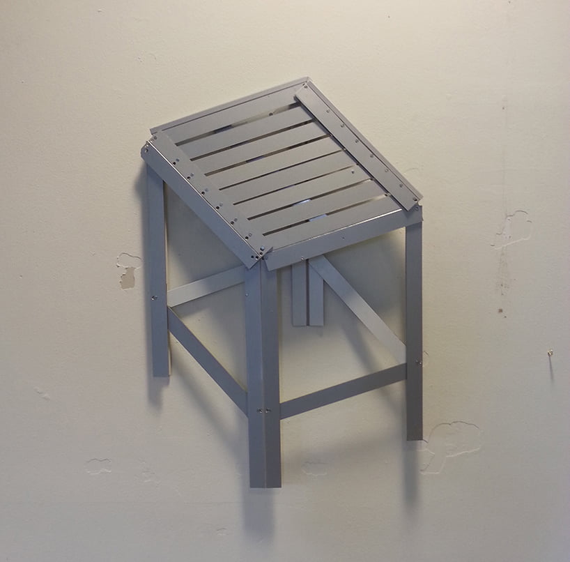 2D Furniture that Unfolds from the Wall to Become 3D – Grand Goldman