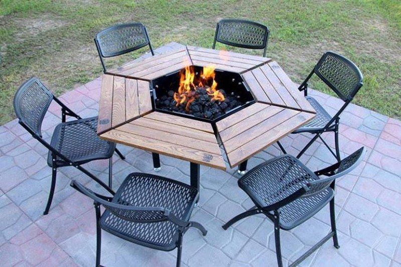 Parrilla Octagonal de 8 Plazas | Ideas Perfectas