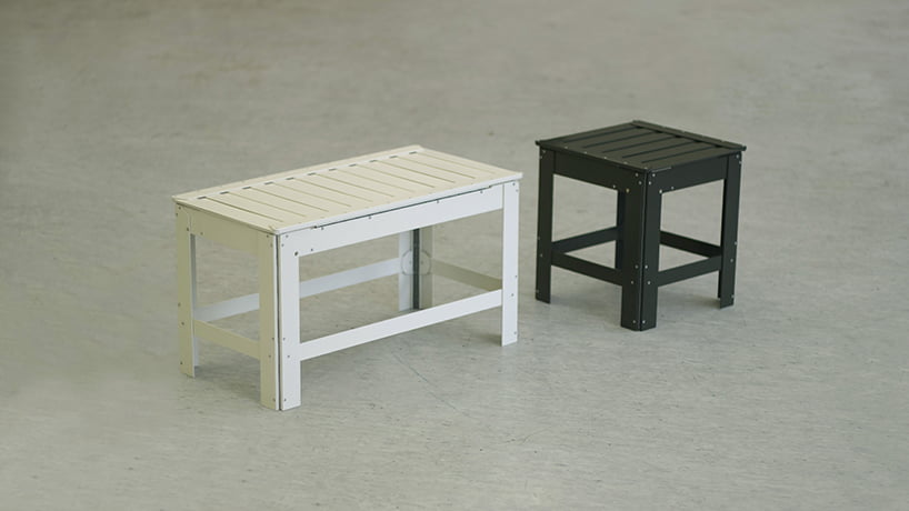 2D Furniture that Unfolds from the Wall to Become 3D – Grand Goldman