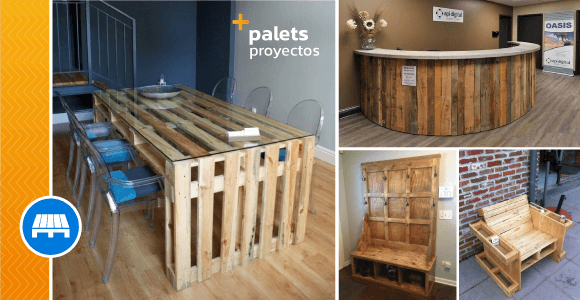 16 Novedosas ideas para empezar un proyecto con pallets | Ideas Perfectas