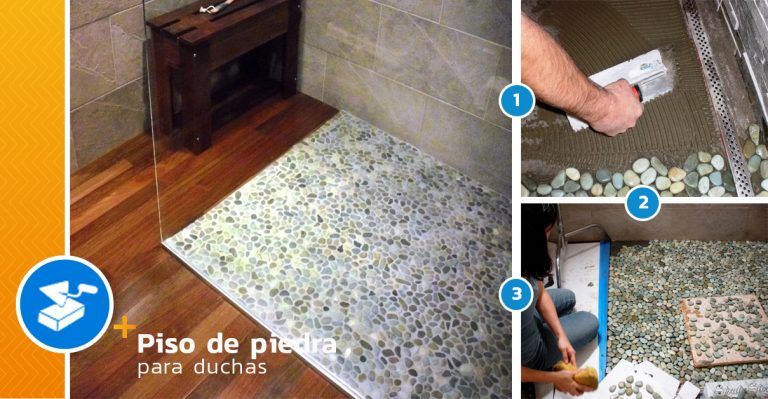¡Crea tu Propio Piso de Ducha de Piedras! | Ideas Perfectas
