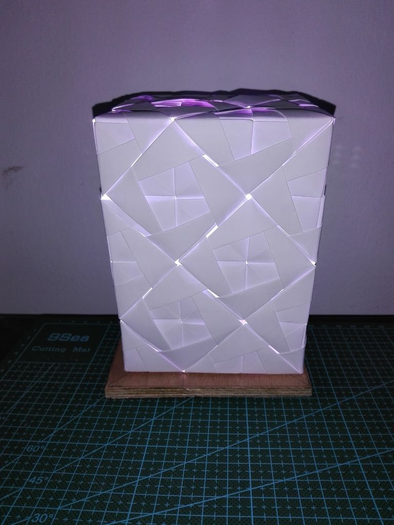 Cómo Hacer una Lámpara de Origami Sonobe(Papel) | Ideas Perfectas